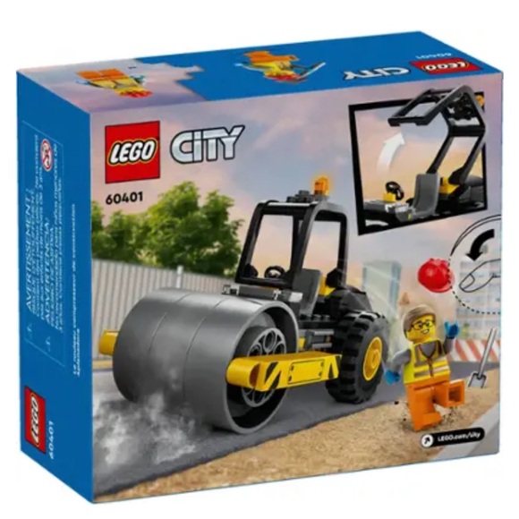 Lego | Toys | New Lego City Construction Steamroller Toy Set For Kids ...